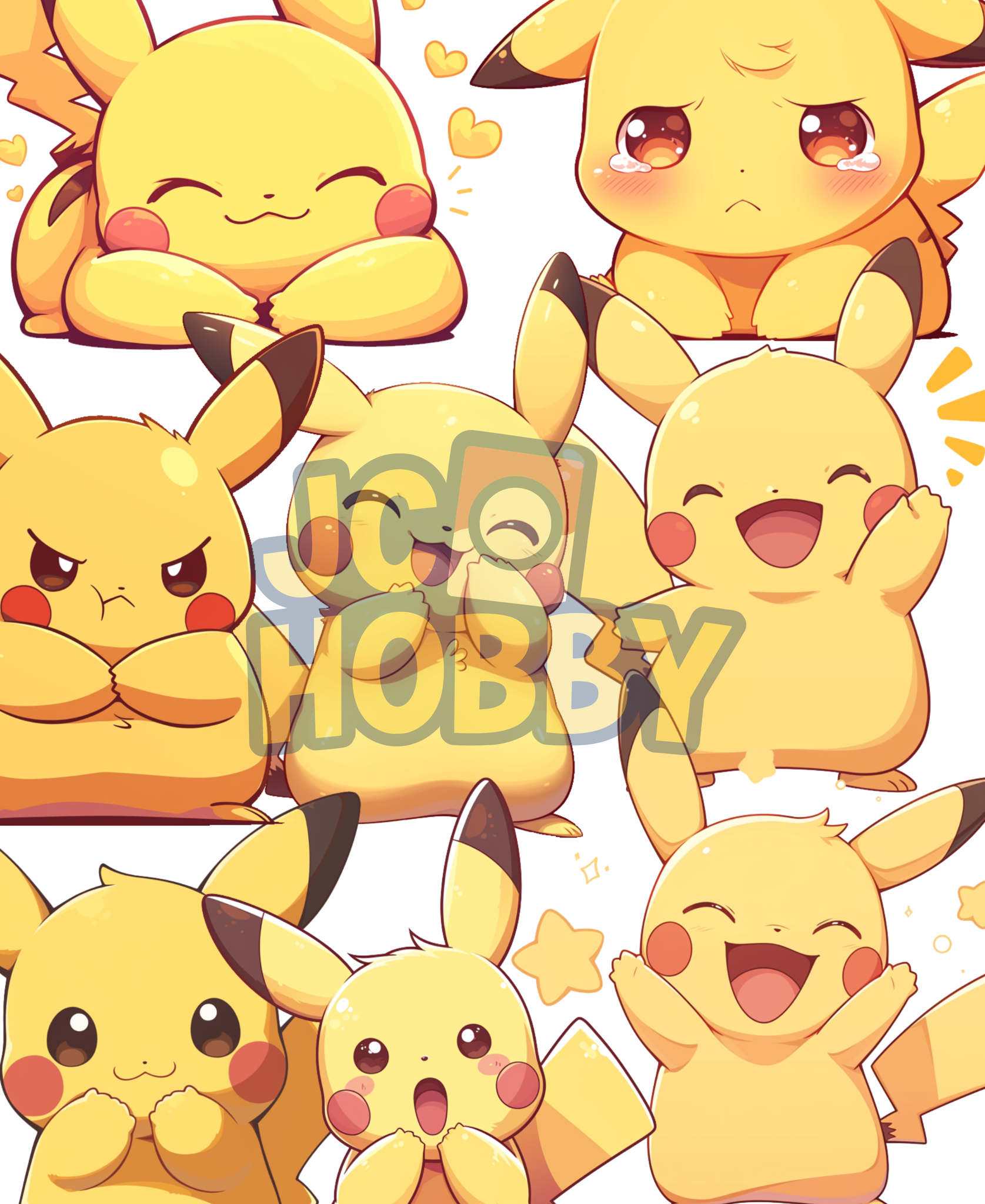 Pokémon Pikachu Coasters | JC Hobby – JC HOBBY